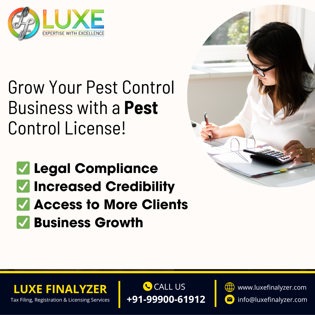 Pest Control License - Eligibility, Procedure, Documents, Fees ...
